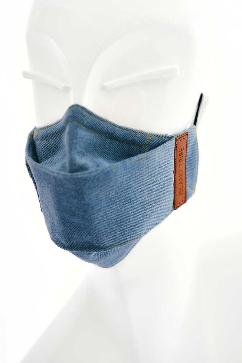Skye Denim Mask – Island Tribe